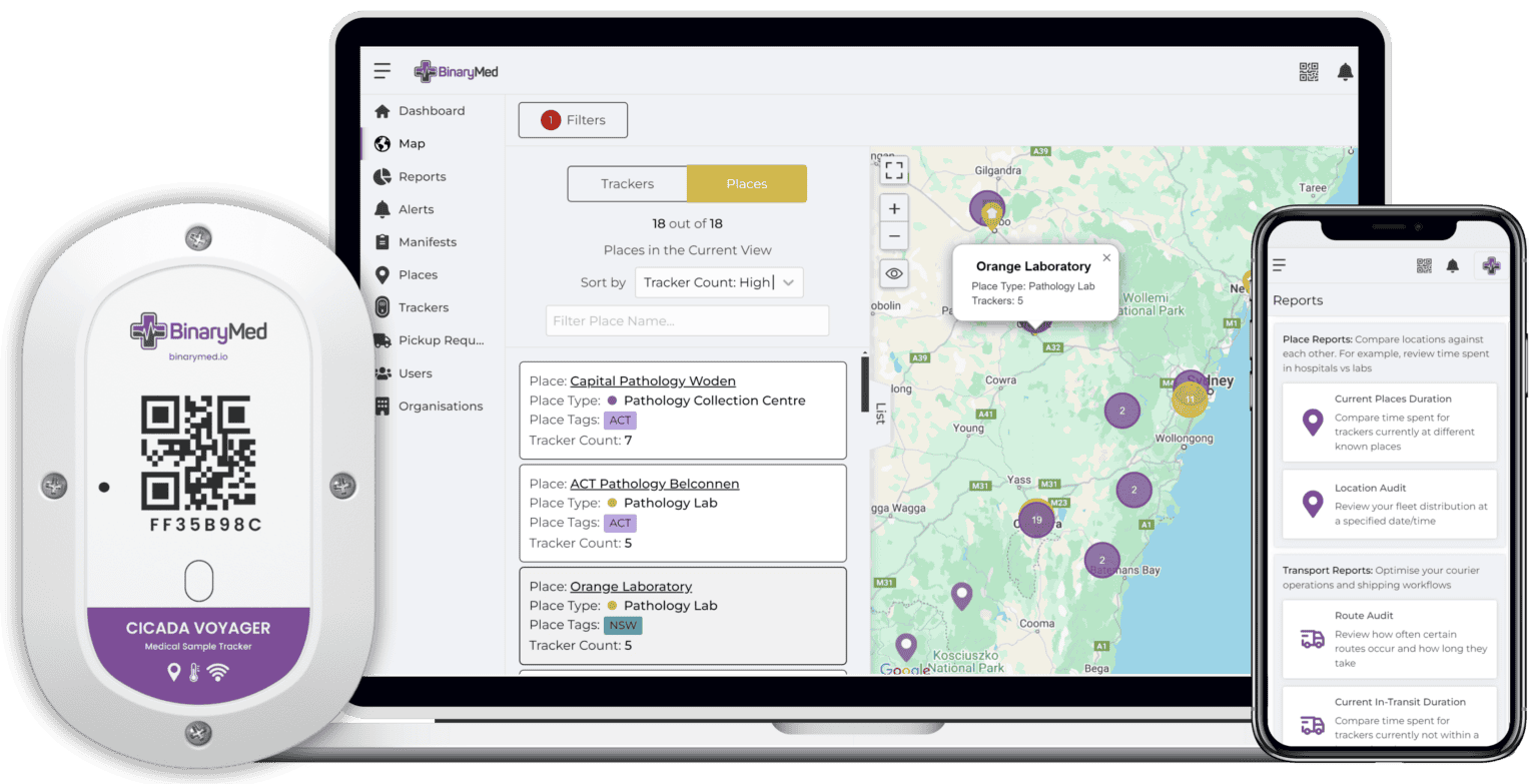Biological Sample Tracking - BinaryMed